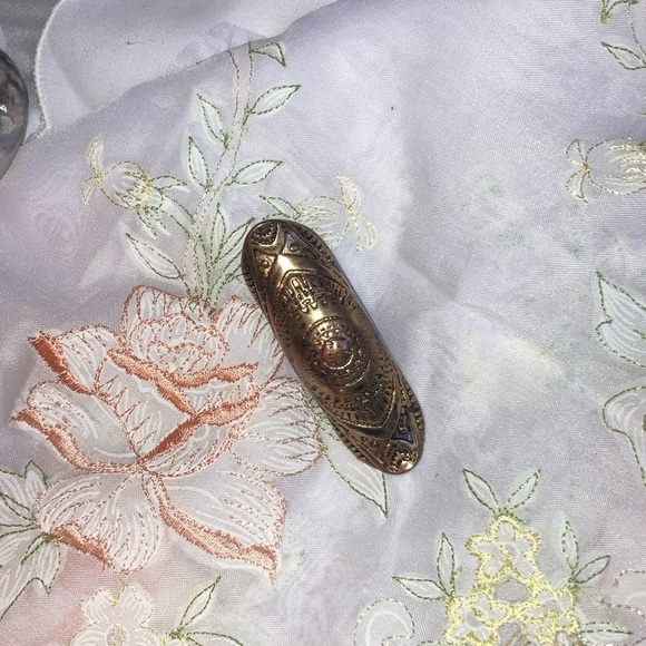 Jewelry | 33 Gold Finger Cuff Size 7 | Poshmark